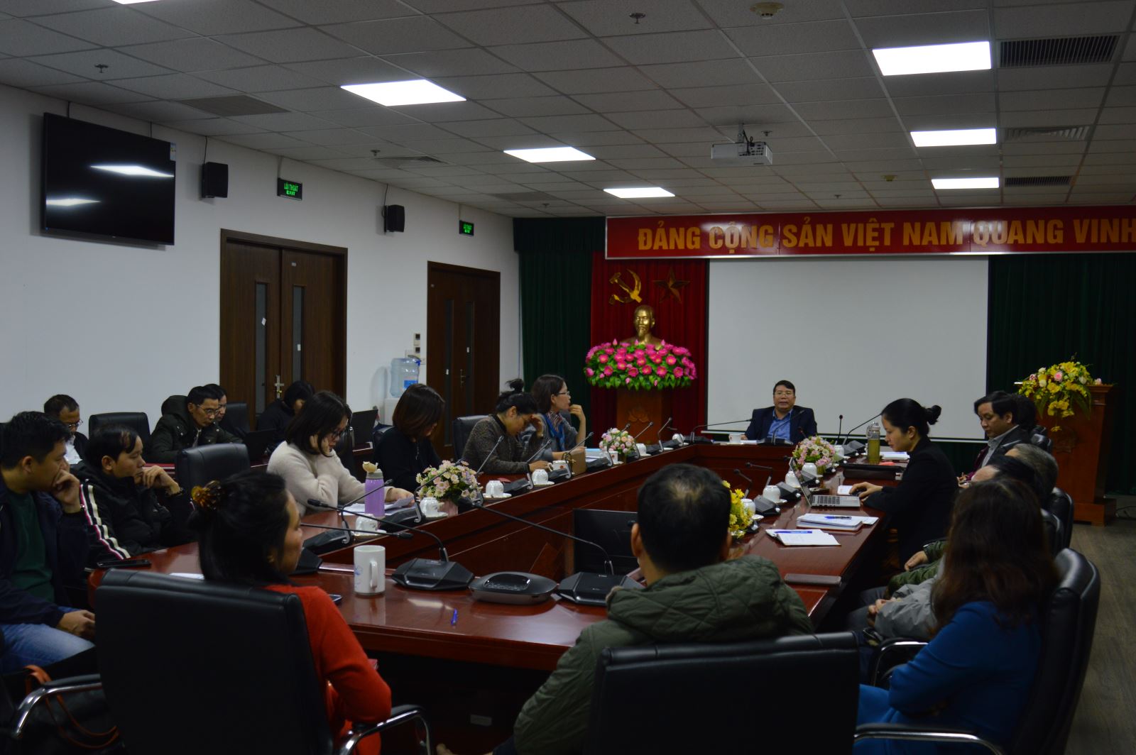 Họp Hội đồng tự đánh giá cơ sở giáo dục đại học của Học viện Dân tộc ...