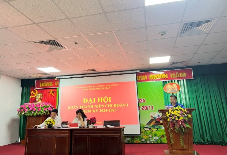 Chi đoàn 1 Khối Phòng tổ chức Đại hội Chi đoàn lần thứ IV nhiệm kỳ 2024 ...